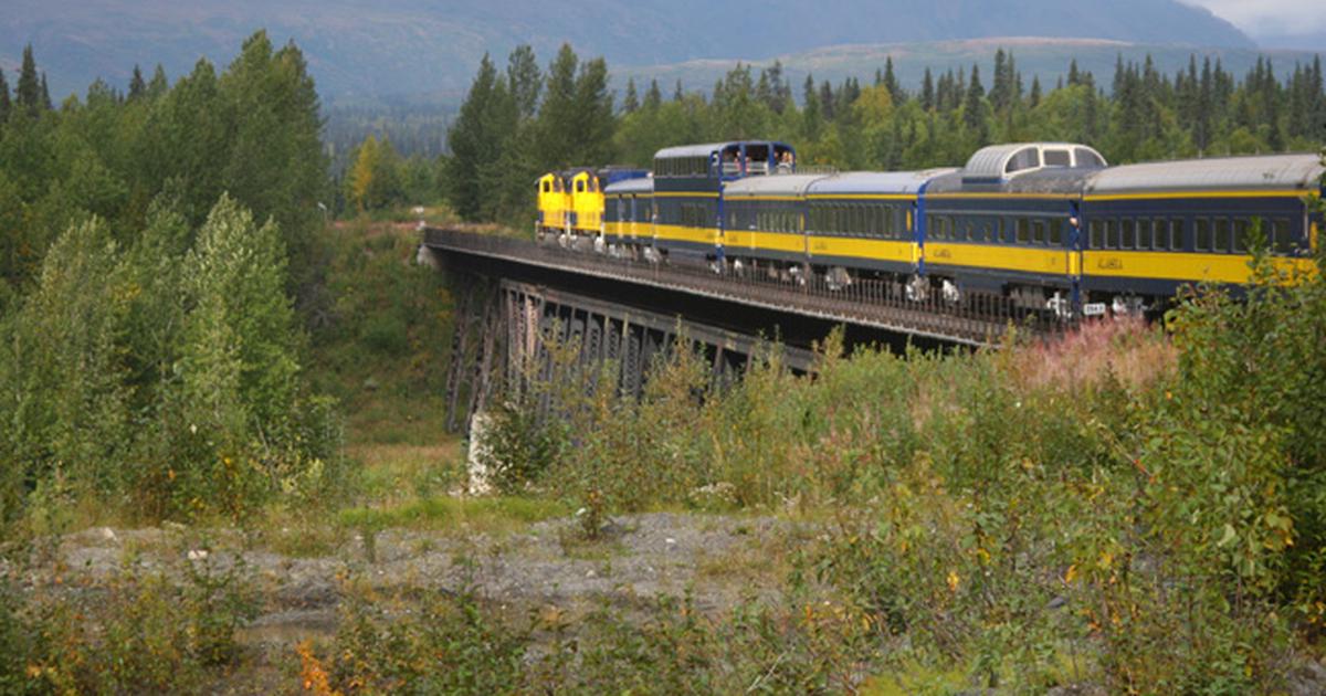 Hurricane Gulch – Alaska Railroad, Alaska